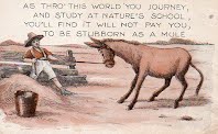 Greetings - Postcard - Poetry and Rhyme - Donkey - GPPR11 | Vintage ...